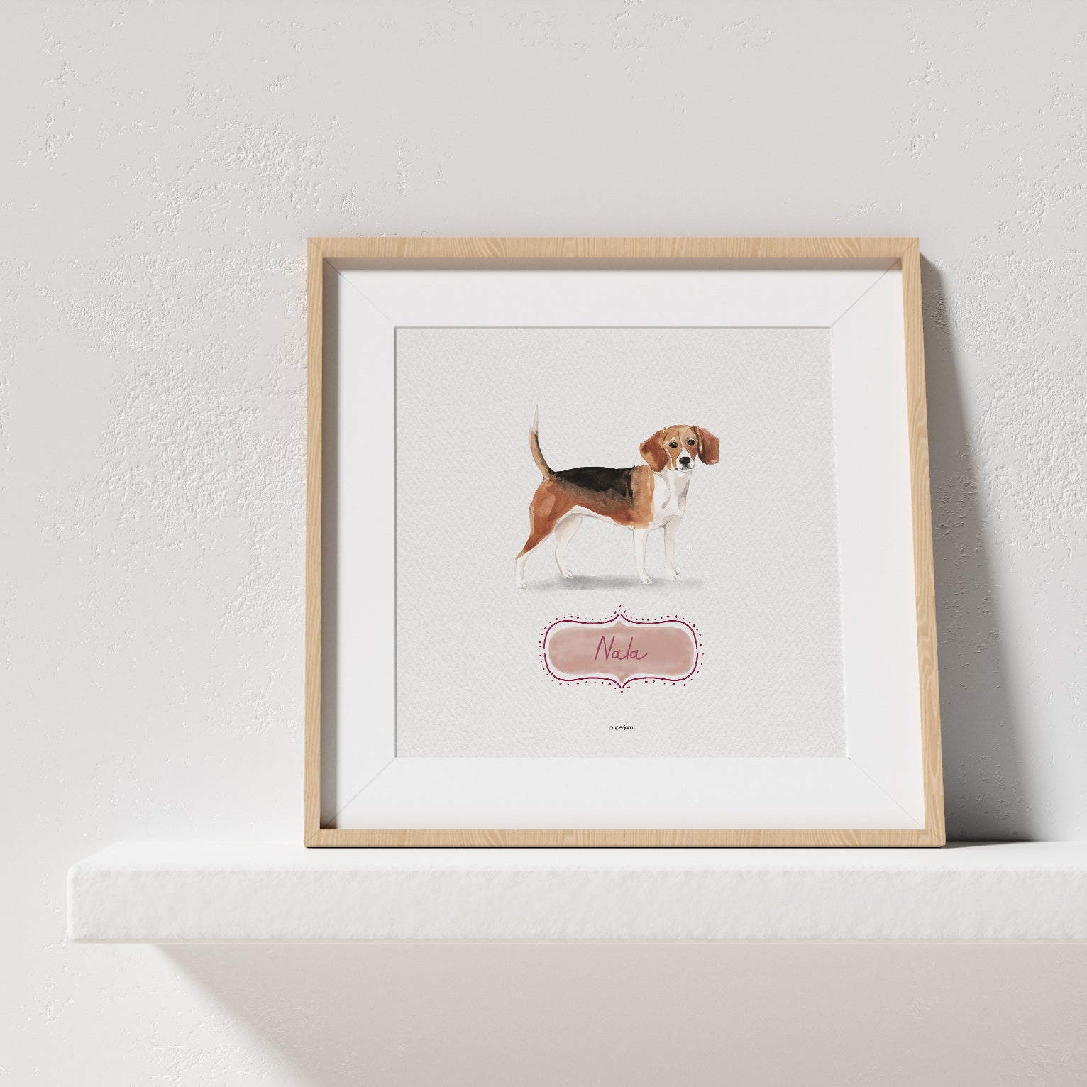 Custom Dog Print - Female – paperjam.eg